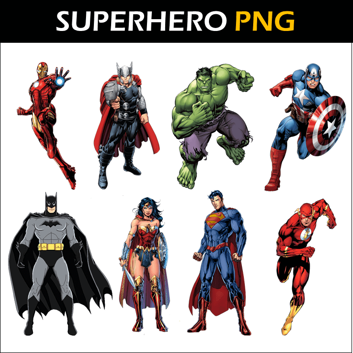 Superhero png - El Taller de Hector