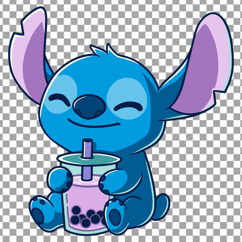 Stitch Cute Boba - El Taller de Hector