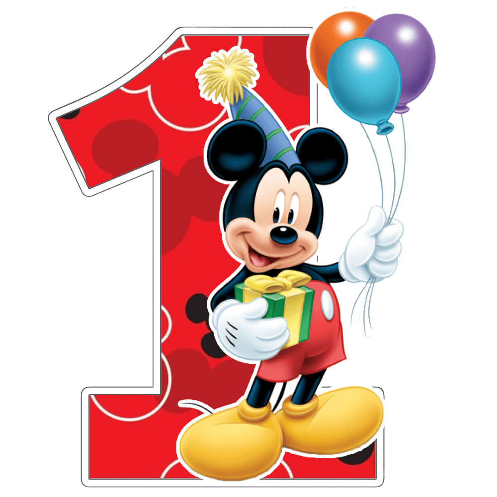 Mickey Mouse Numero 1 - El Taller de Hector