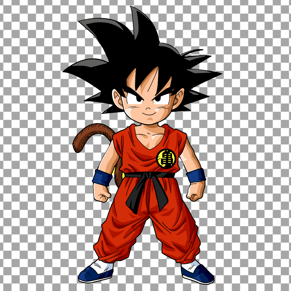 Goku niño png sin fondo - El Taller de Hector