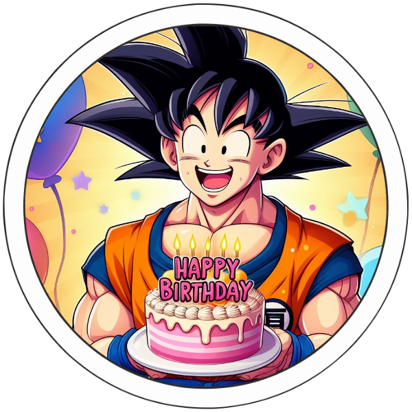 Toppers de Goku - El Taller de Hector