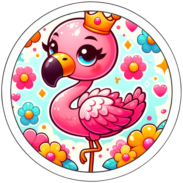 Toppers de Flamingo - El Taller de Hector