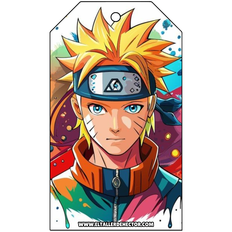 Etiquetas de Naruto - El Taller de Hector