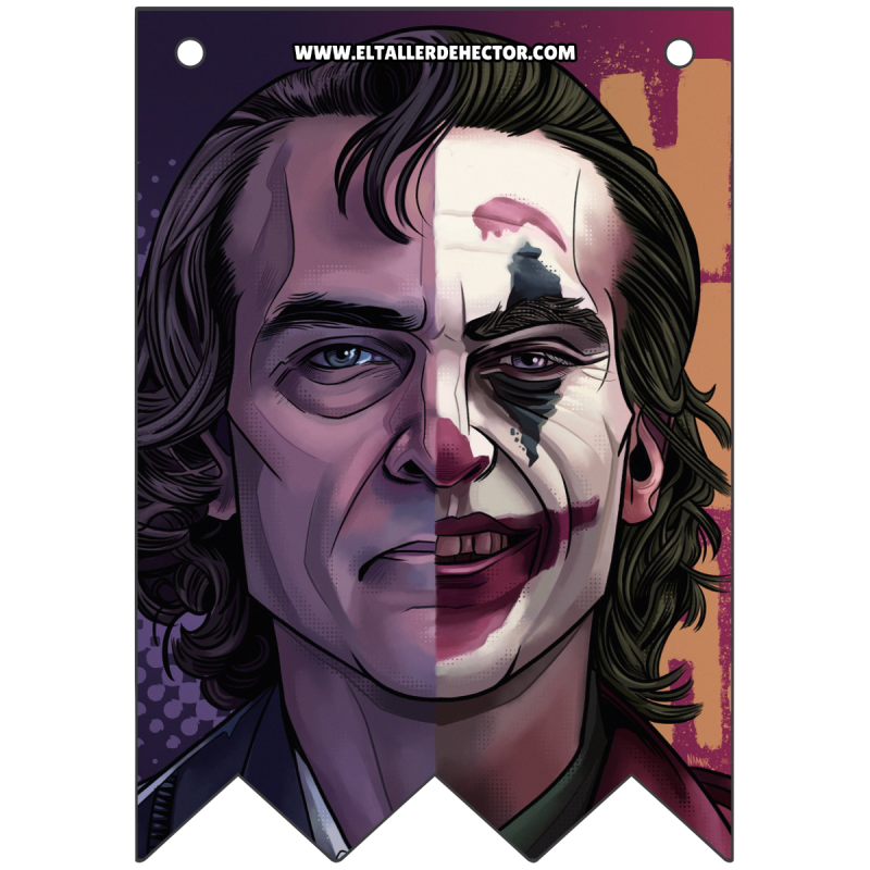 Banderines de Guason Joker - El Taller de Hector