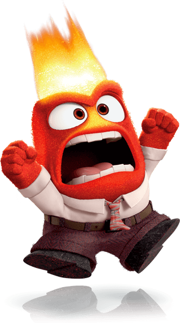 Enojo Intensamente png - El Taller de Hector