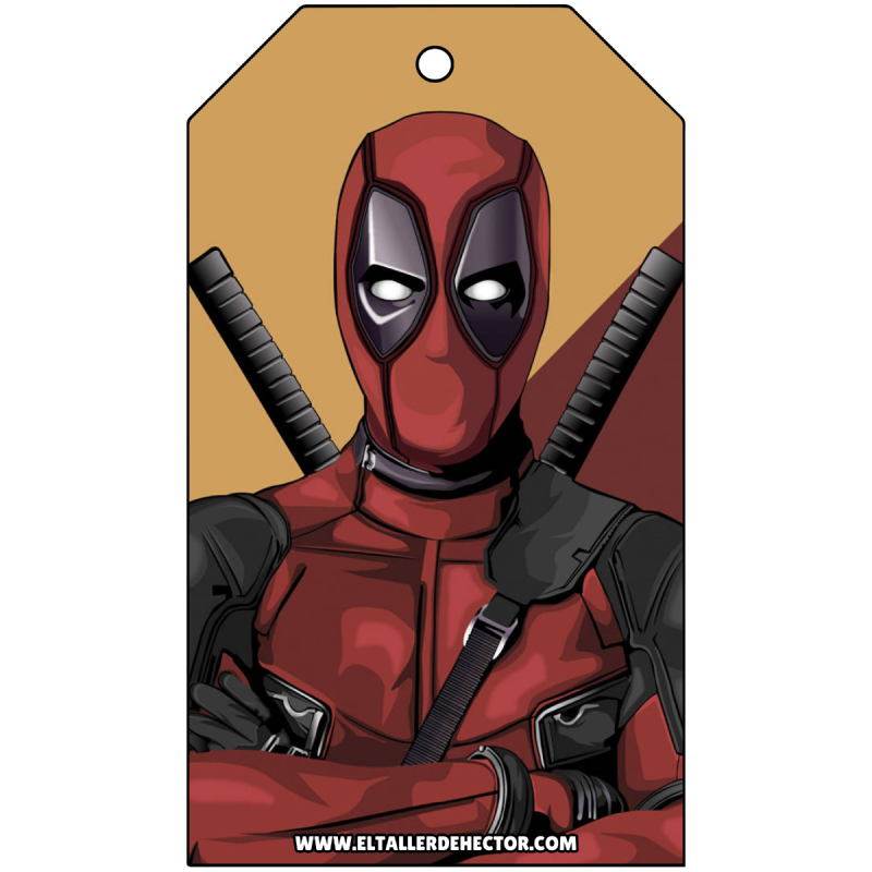 Etiquetas de Deadpool - El Taller de Hector