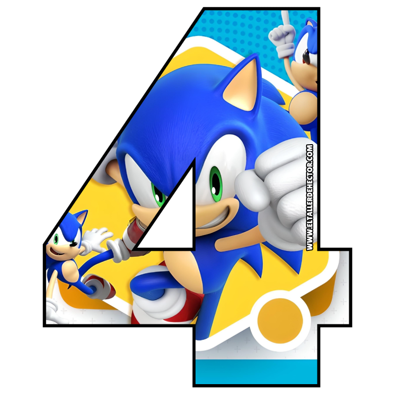 Numero 4 de Sonic - El Taller de Hector