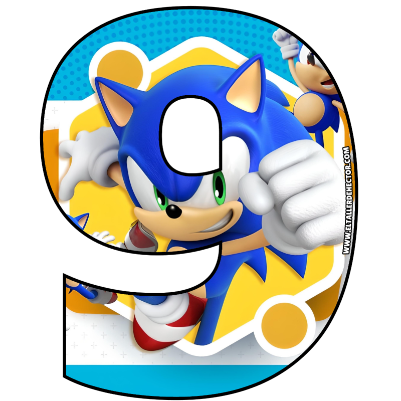 Numero 9 de Sonic - El Taller de Hector