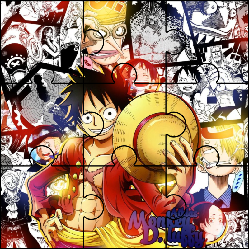 Rompecabezas de Luffy One Piece - El Taller de Hector