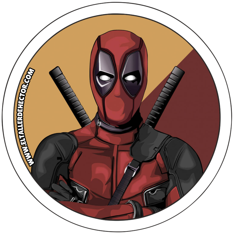 Toppers de Deadpool - El Taller de Hector