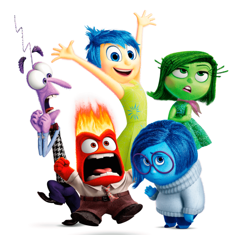 inside out characters - El Taller de Hector