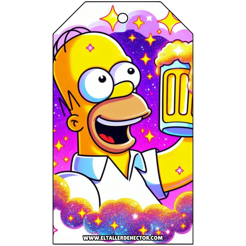 Etiquetas de Homero Simpson - El Taller de Hector