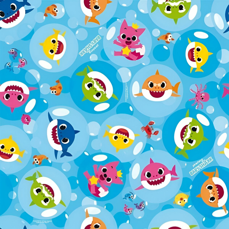 Etiqueta: Cumpleaños de Baby Shark - El Taller de Hector