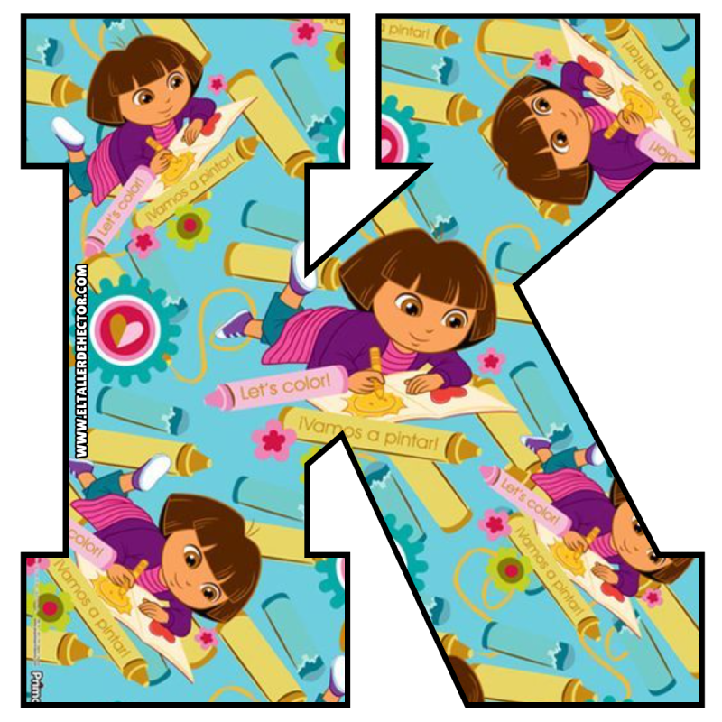 Letra K de Dora la Exploradora - El Taller de Hector
