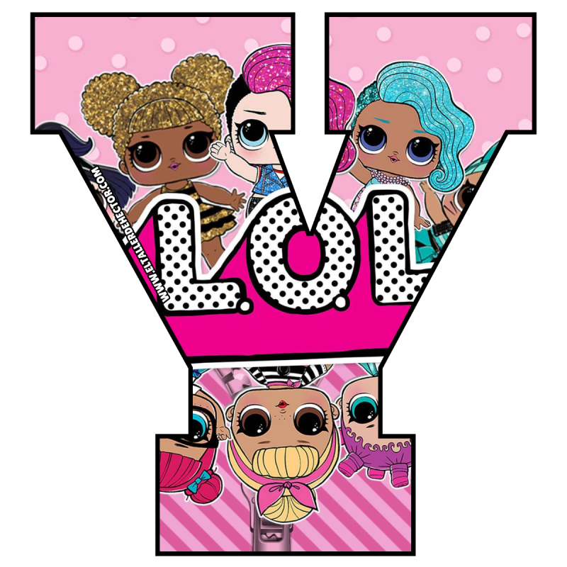 Letra Y de Lol Surprise - El Taller de Hector