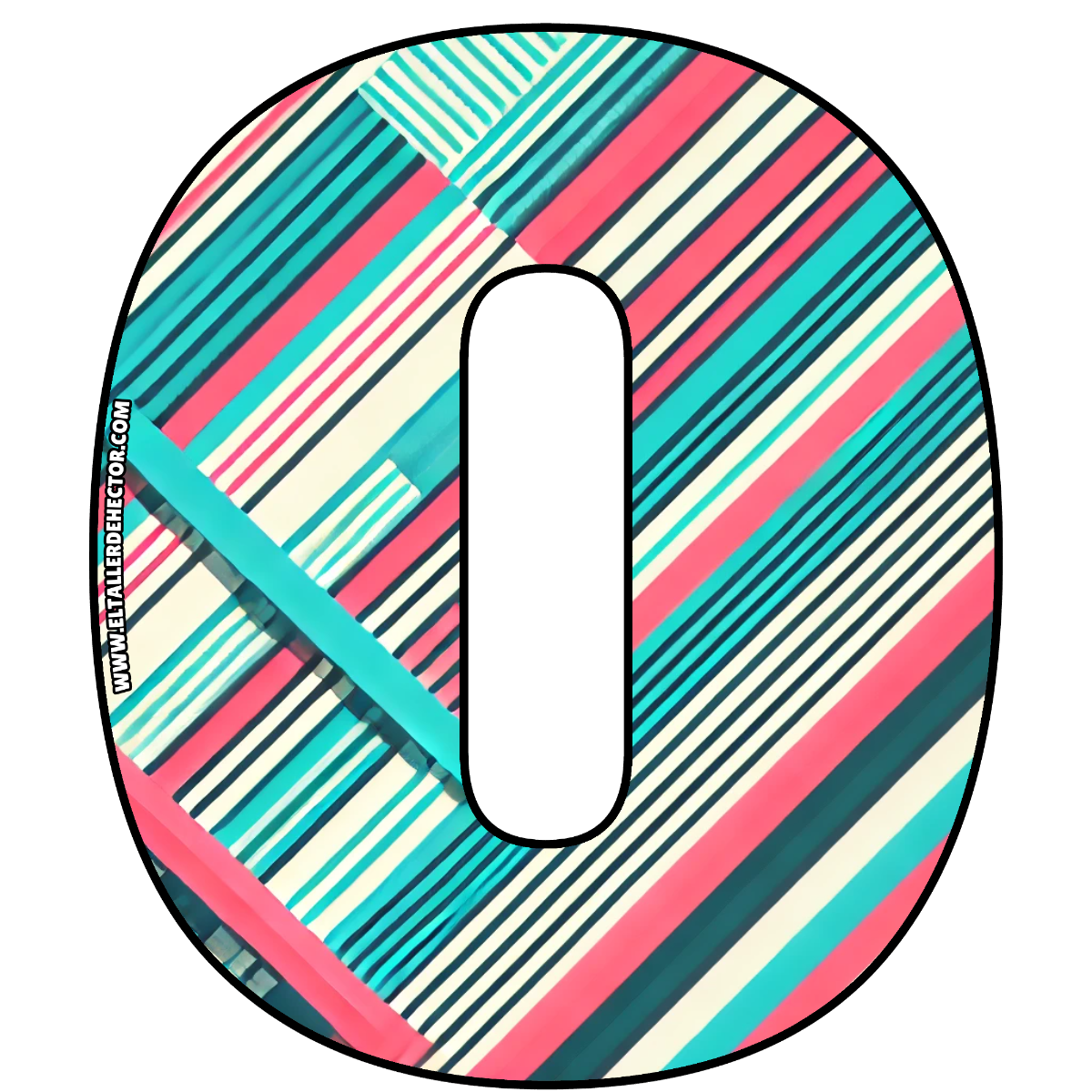 Numero 0 de Rayas Stripes - El Taller de Hector