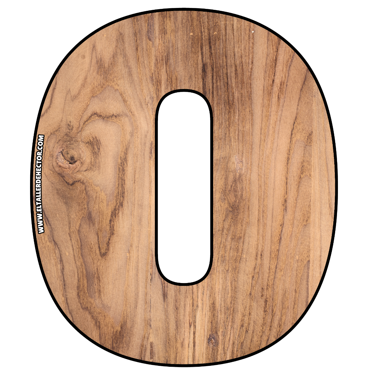 Numero 0 de Textura de Madera Natural - El Taller de Hector