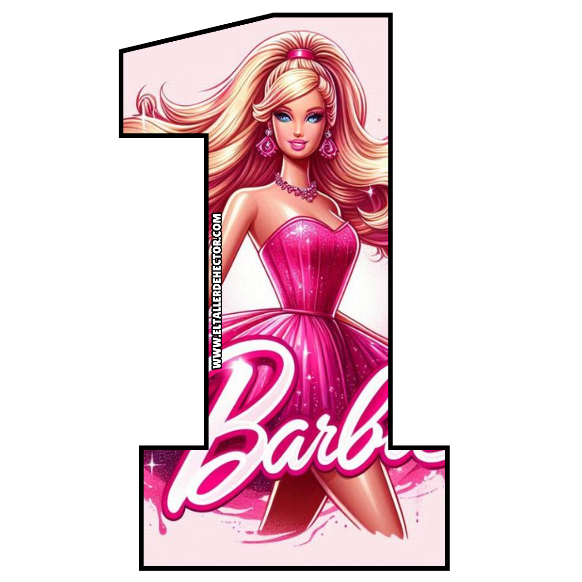 Numero 1 de Barbie - El Taller de Hector