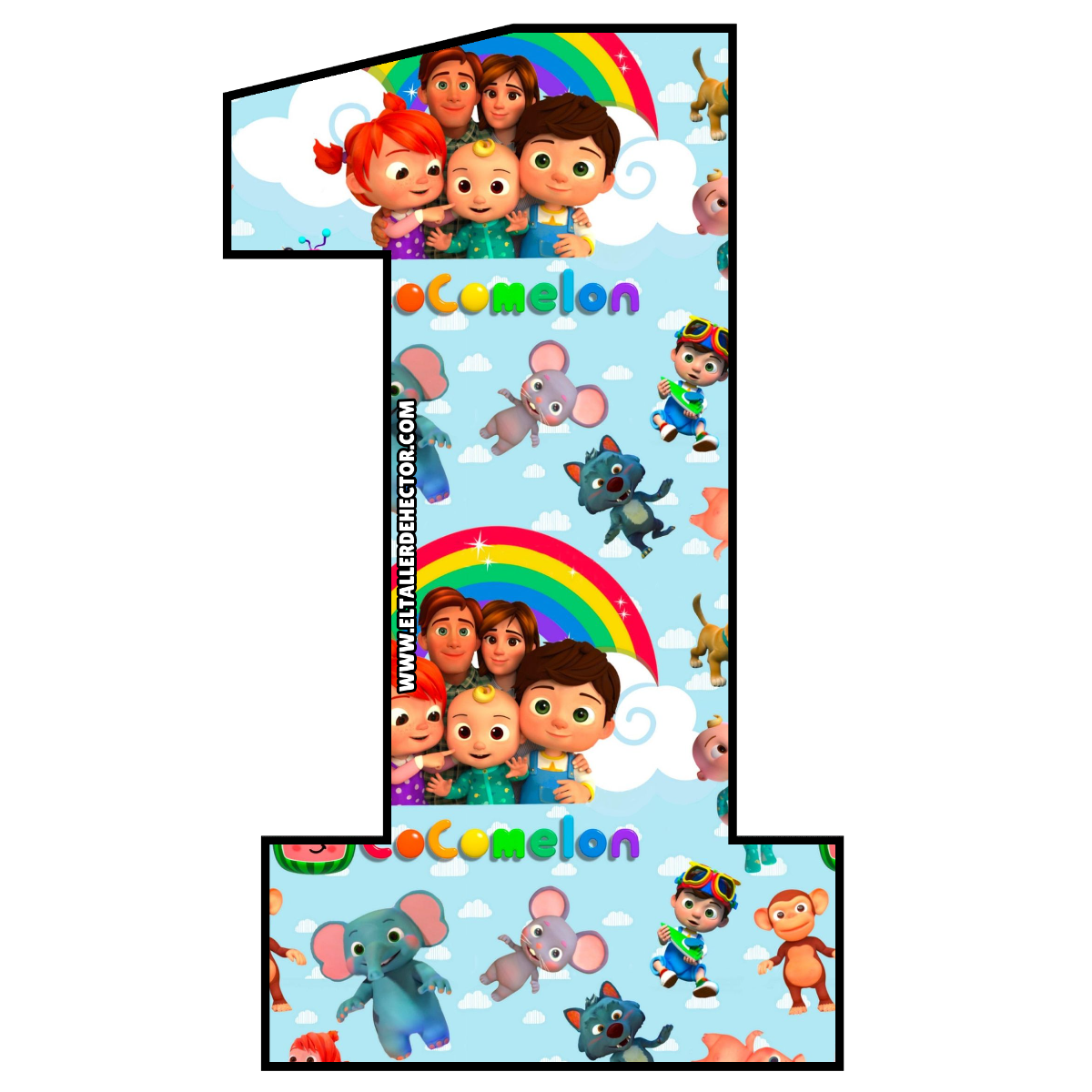 Numero 1 de Cocomelon - El Taller de Hector