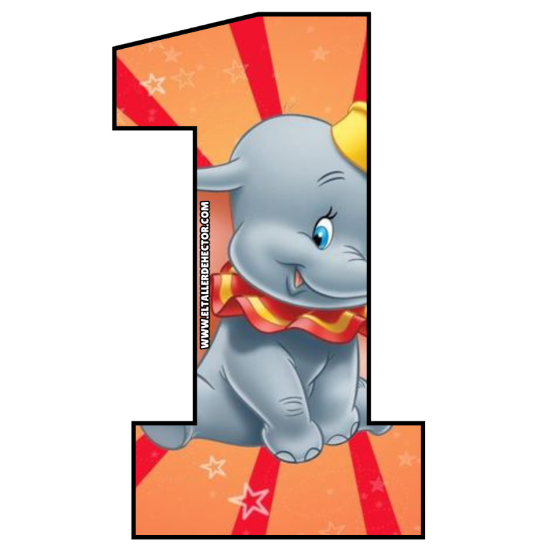 Numero 1 de Disney Dumbo - El Taller de Hector