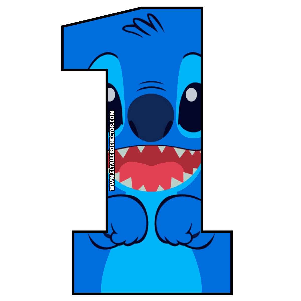 Numero 1 de Stitch - El Taller de Hector