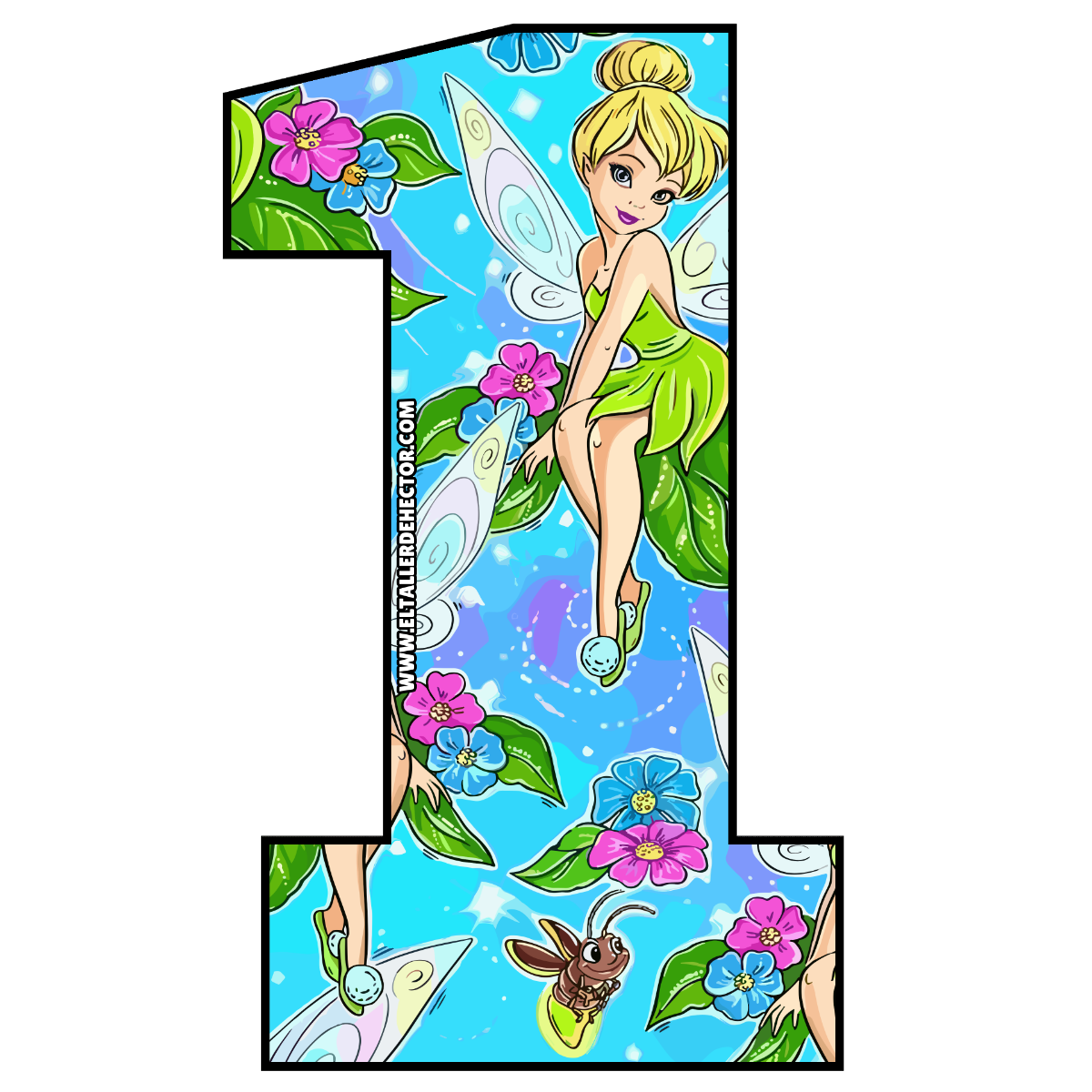 Numero 1 de Tinkerbell Campanita - El Taller de Hector