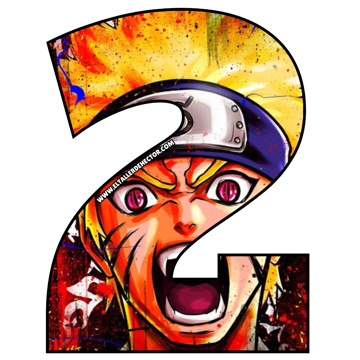 Numero 2 de Naruto - El Taller de Hector