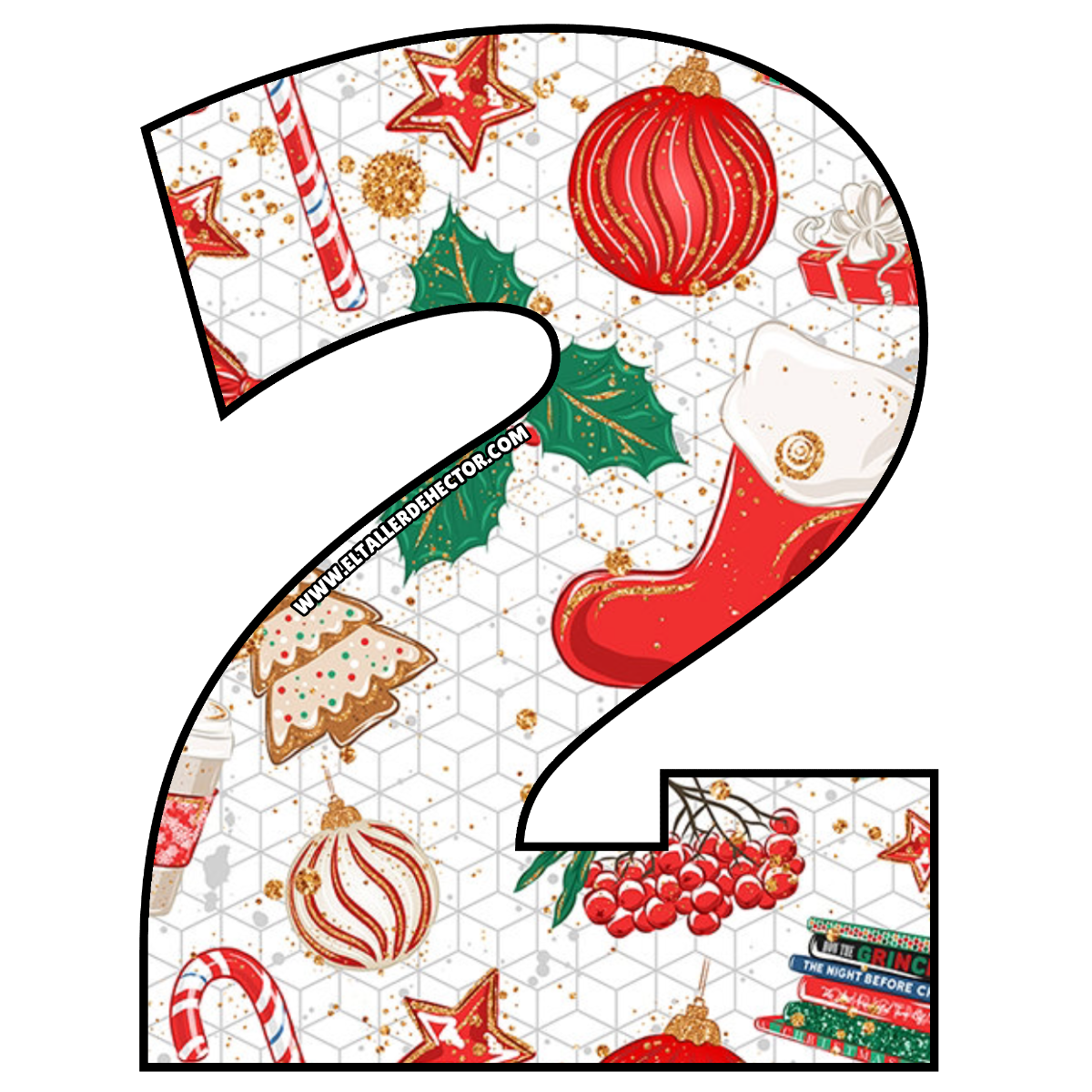 Numero 2 de Navidad - El Taller de Hector