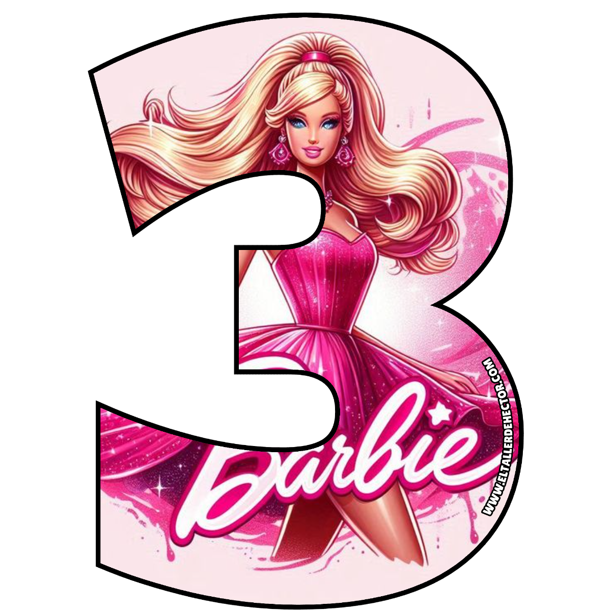 Numero 3 de Barbie - El Taller de Hector
