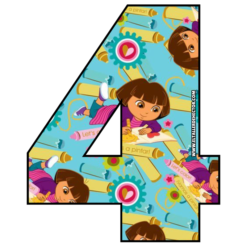 Numero 4 de Dora la Exploradora - El Taller de Hector