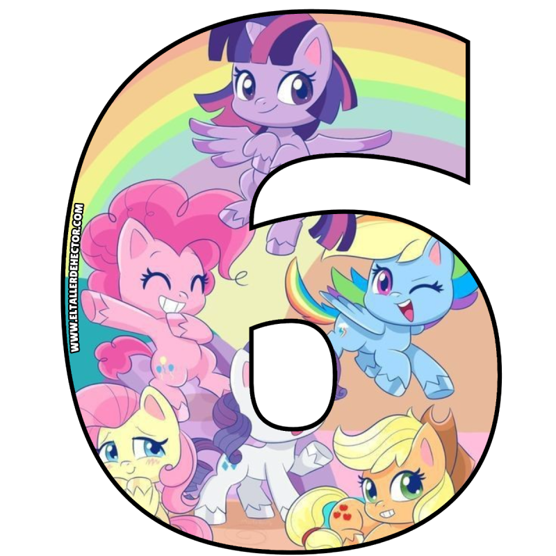 Numero 6 de My Little Pony - El Taller de Hector