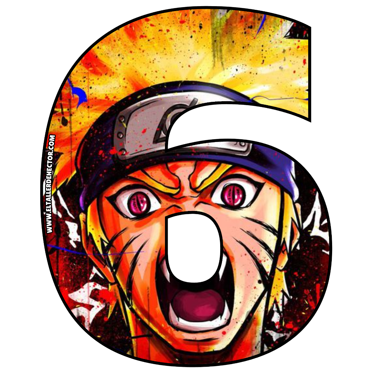 Numero 6 de Naruto - El Taller de Hector