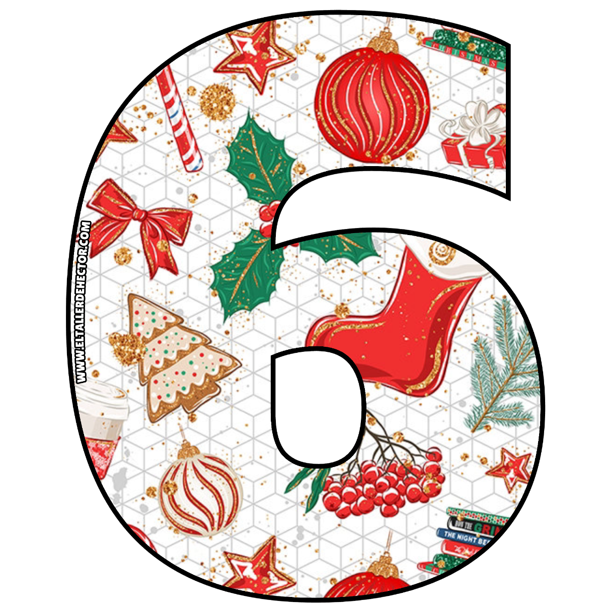 Numero 6 de Navidad - El Taller de Hector