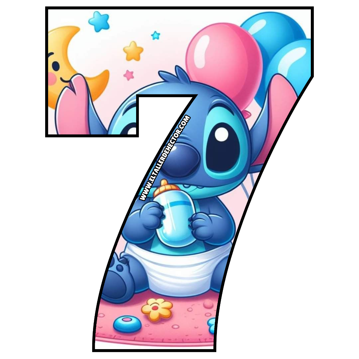 Numero 7 de Baby Stitch - El Taller de Hector