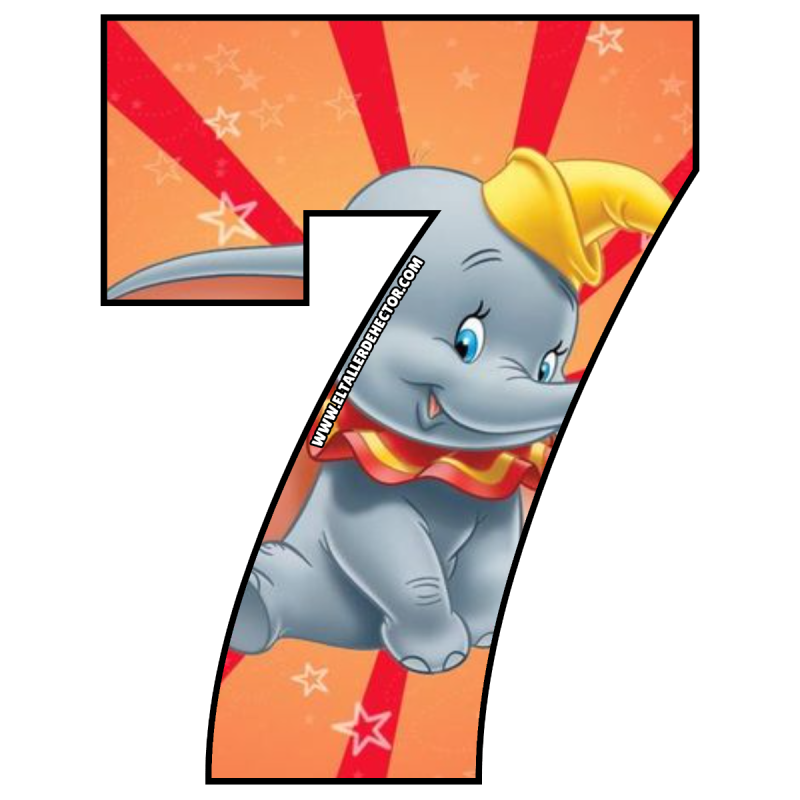 Numero 7 de Disney Dumbo - El Taller de Hector