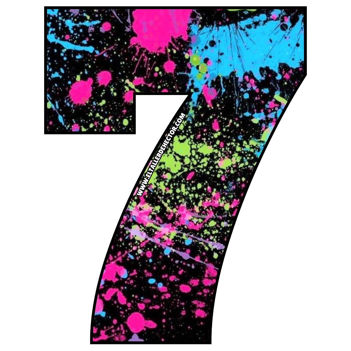 Numero 7 de Explosión Neón - El Taller de Hector