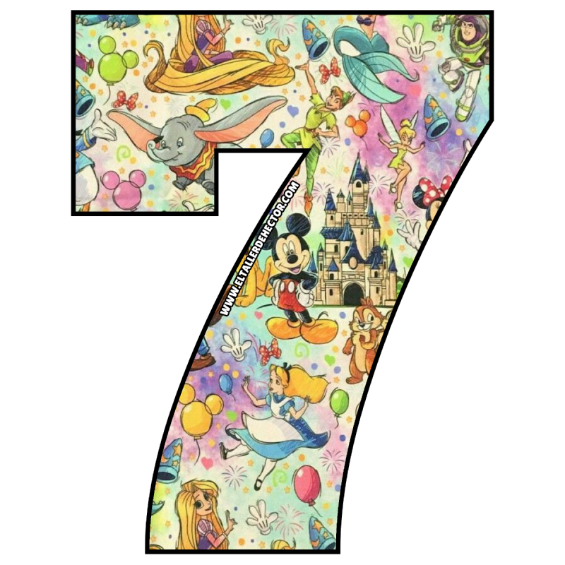 Numero 7 de Fondo Disney - El Taller de Hector