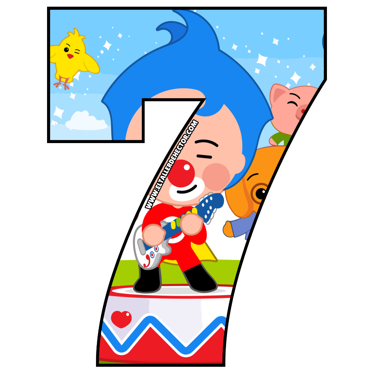 Numero 7 de Plim Plim - El Taller de Hector