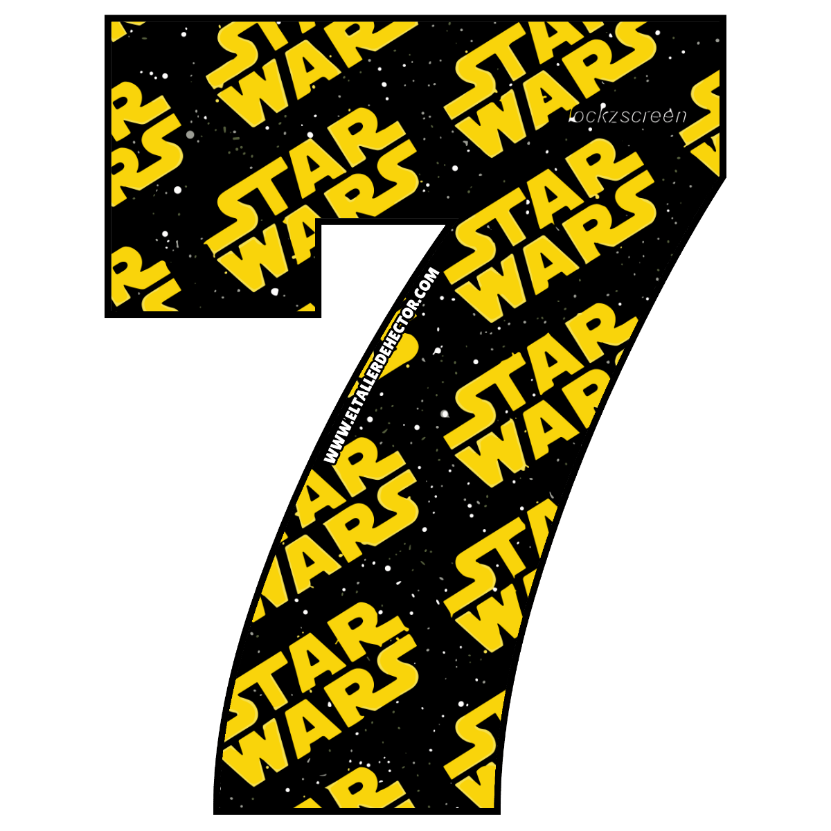 Numero 7 de Star Wars - El Taller de Hector