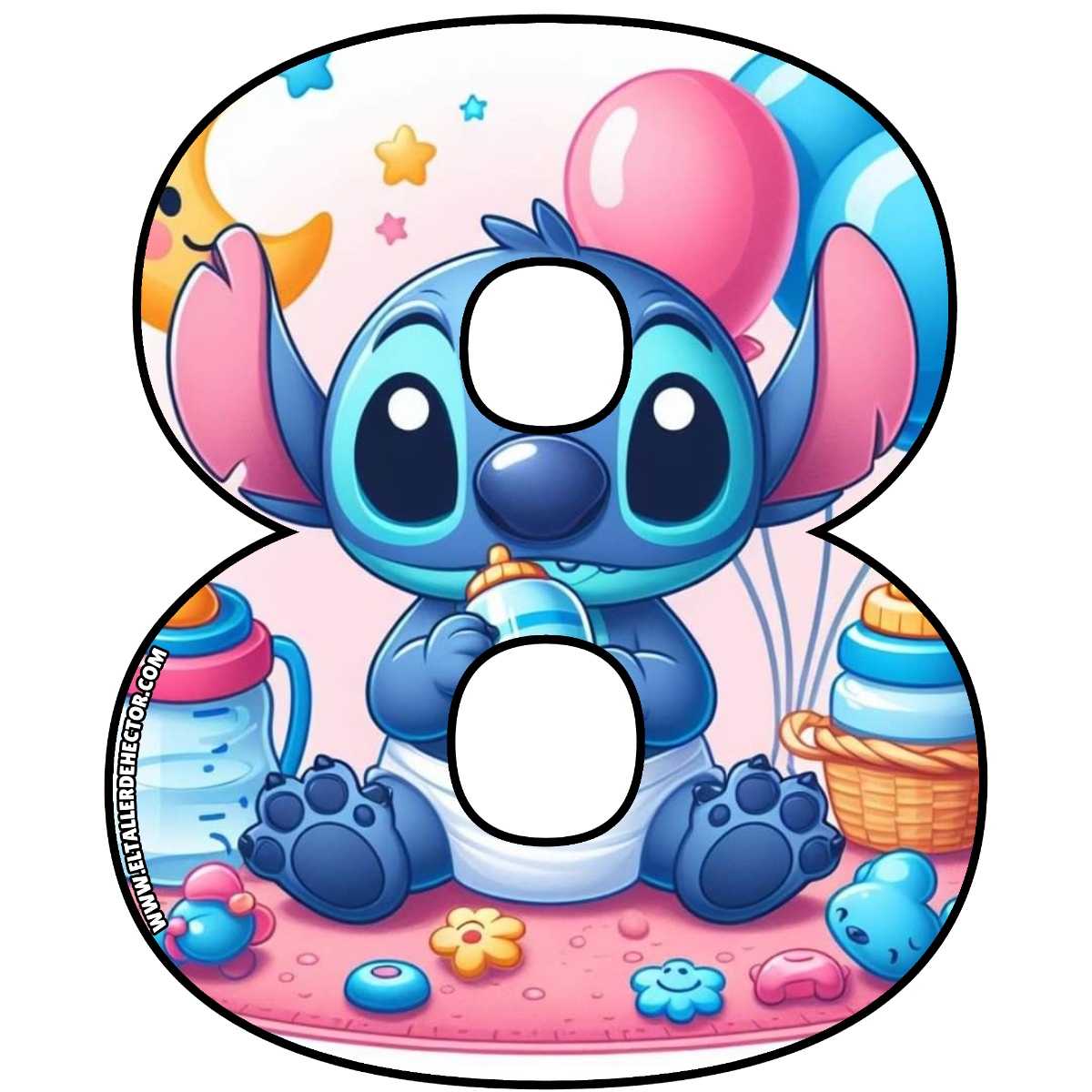 Numero 8 de Baby Stitch - El Taller de Hector