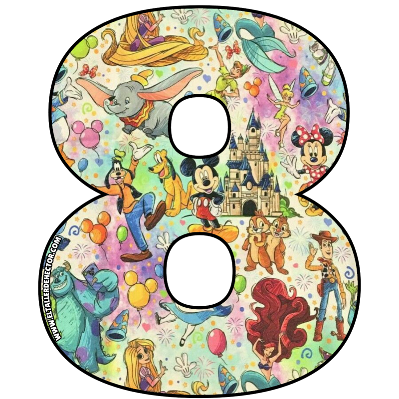 Numero 8 de Fondo Disney - El Taller de Hector