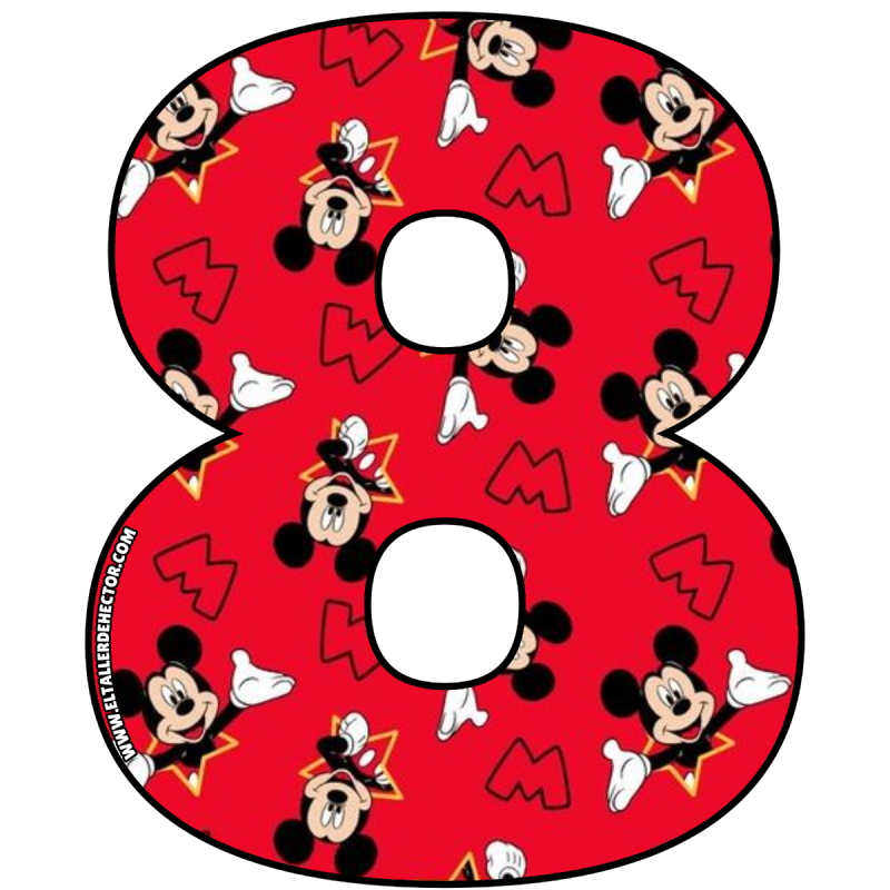 Numero 8 de Mickey Mouse - El Taller de Hector