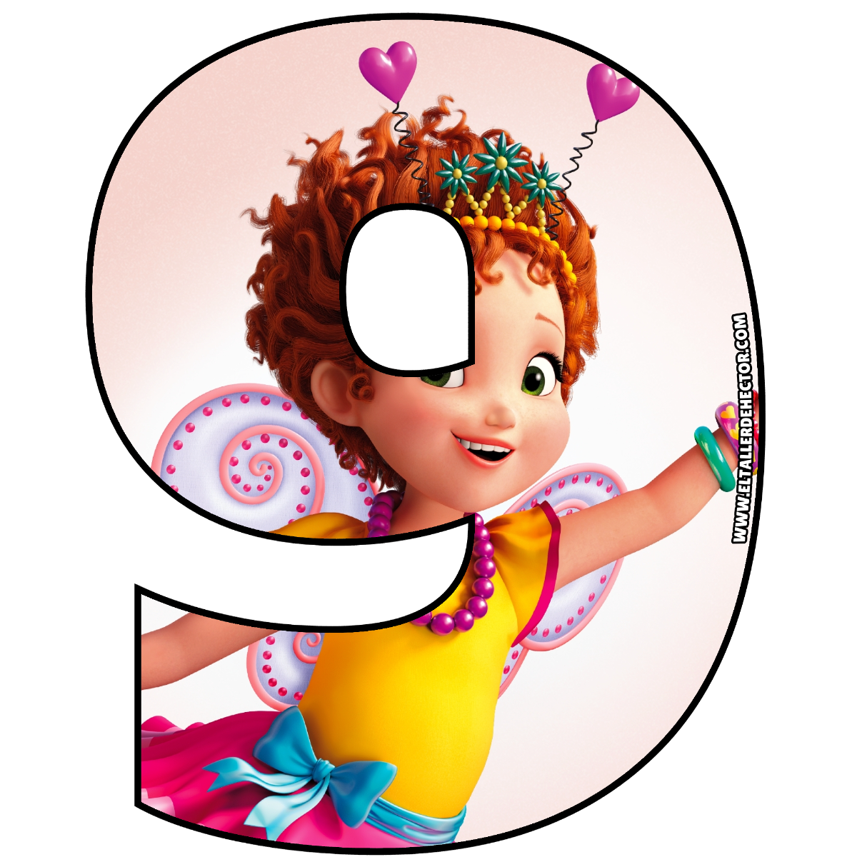 Numero 9 de Fancy Nancy - El Taller de Hector