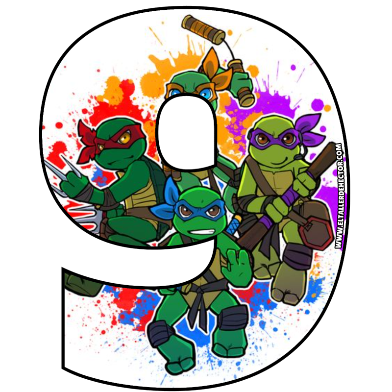 Numero 9 de Las Tortugas Ninja - El Taller de Hector