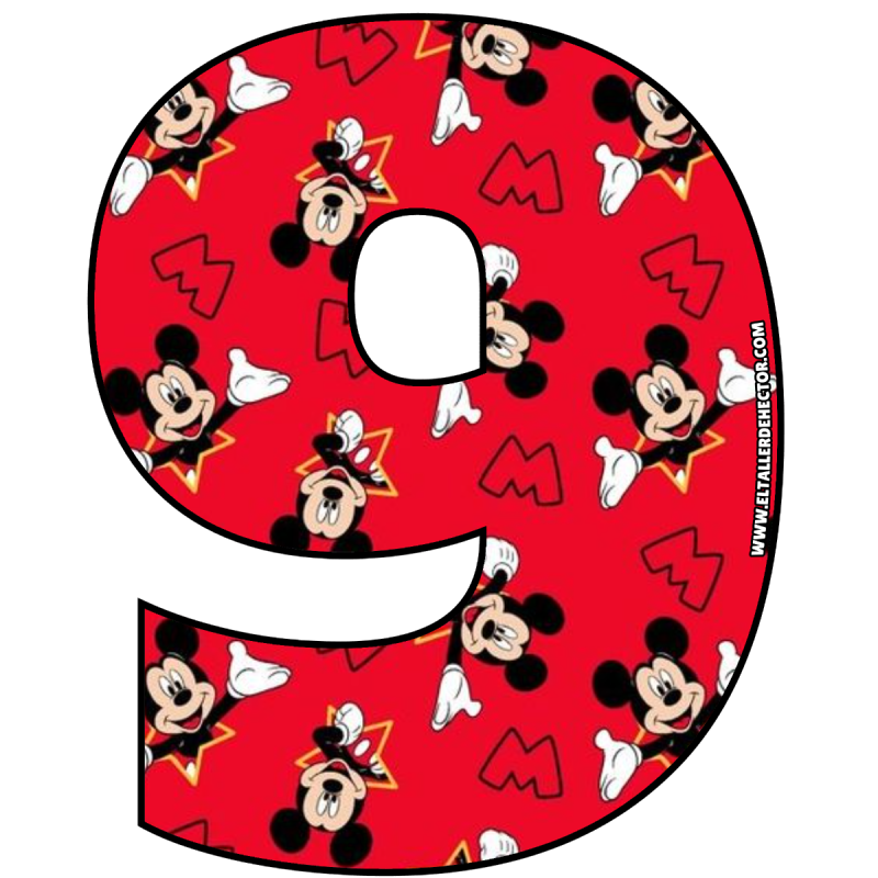Numero 9 de Mickey Mouse - El Taller de Hector
