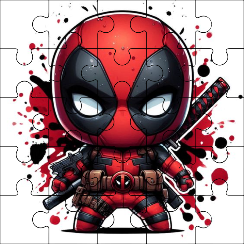 Rompecabezas de DeadPool - El Taller de Hector