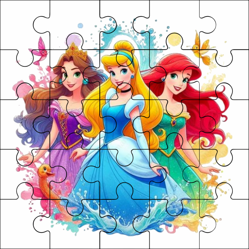 Rompecabezas de Disney Princesas - El Taller de Hector