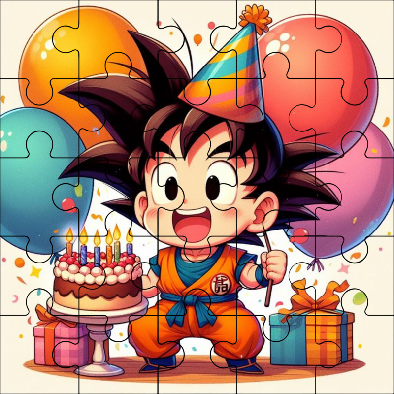 Rompecabezas de Dragon Ball Goku - El Taller de Hector