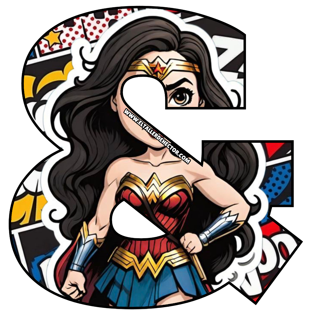 Simbolo & de La Mujer Maravilla - El Taller de Hector