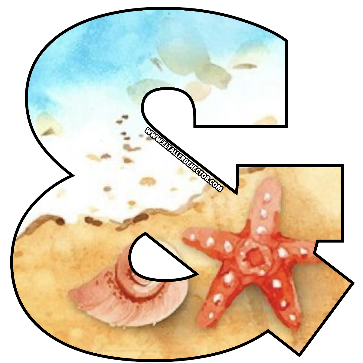 Simbolo & de Playa Mar - El Taller de Hector